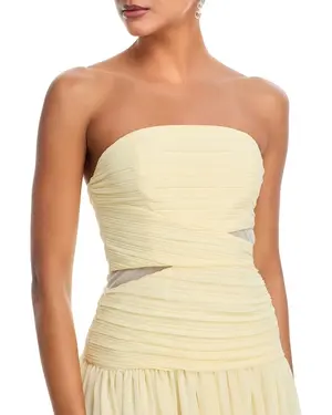 SELF-PORTRAIT Georgette Scarf Dress