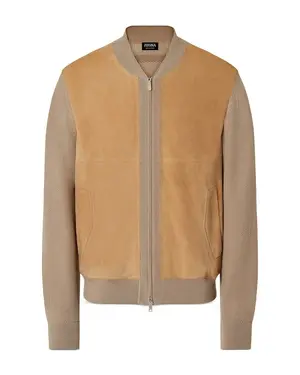 Zegna Cashmere Bomber Jacket