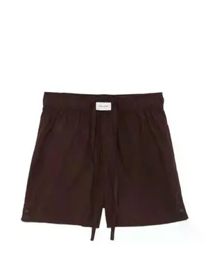 ENTIRE STUDIOS Drawstring Shorts Brown