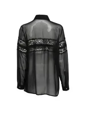 Elie Saab Lace Bow Shirt