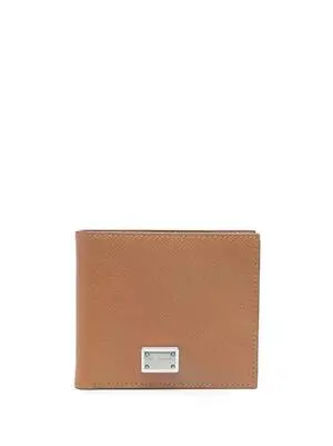 Dolce & Gabbana Bi-fold Leather Wallet - Brown