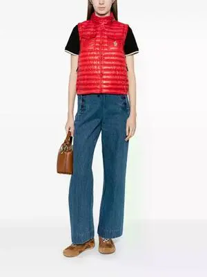 Moncler Gumiane Sleeveless Gilet - Red