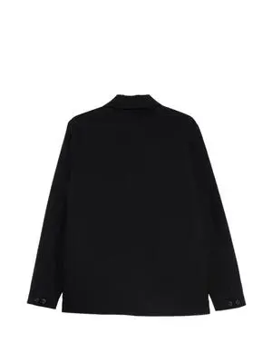 Altea Constantin Seersucker Shirt Jacket - Blue