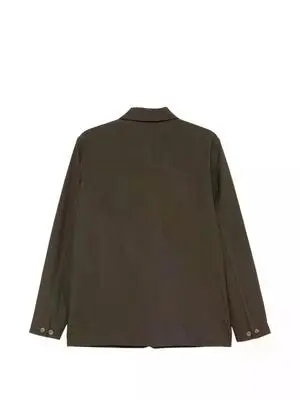 Altea Constantin Seersucker Shirt Jacket - Green