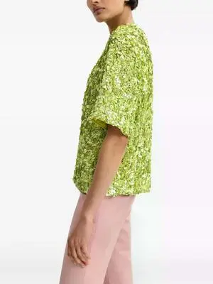 Essentiel Antwerp Sequin Embellished Blouse - Green