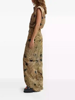 Essentiel Antwerp Floral-print Cargo Pants