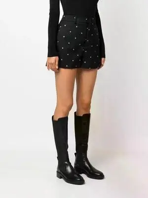 Red Valentino Star-print Thigh-length Shorts