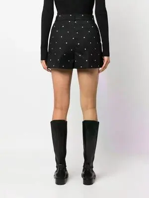 Red Valentino Star-print Thigh-length Shorts
