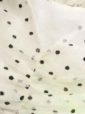 Red Valentino Polka Dot Flared Dress