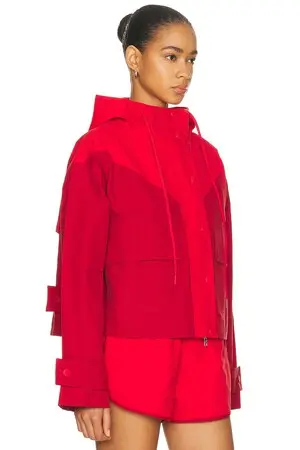 Staud Alta Jacket - Cardinal