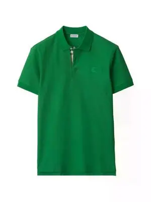 Burberry Cotton Polo Shirt - Green