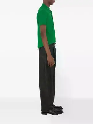Burberry Cotton Polo Shirt - Green