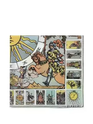 Burberry Tarot Silk Scarf