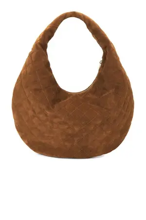 Saint Laurent Icare Hobo Bag - Cognac