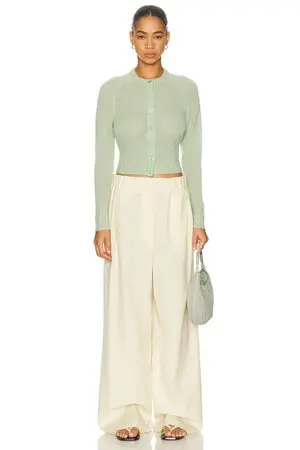 RE/DONE Slim Cashmere Cardigan