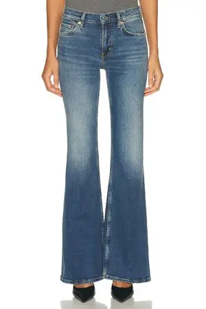 RE/DONE The Strutter Wide Leg & Flare Jean