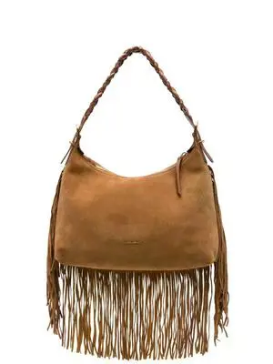 Vanessa Bruno Pm Jess Suede Shoulder Bag