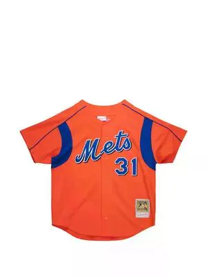 Mitchell & Ness Buttoned Short-sleeved Jersey