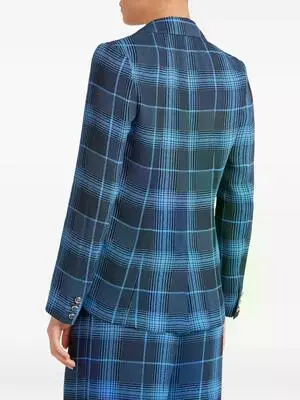 TEMPERLEY LONDON Plaid Plath Jacket