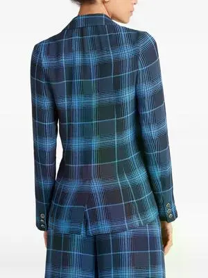 TEMPERLEY LONDON Plaid Plath Jacket