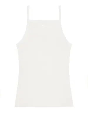 COURREGES Tank Top - Powder