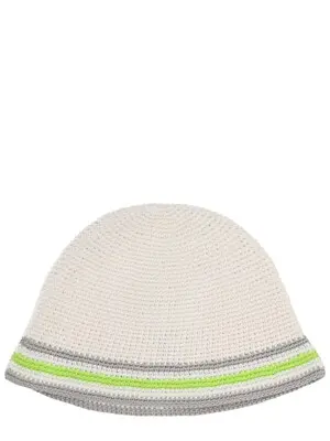 Casablanca Knit Hat With Logo