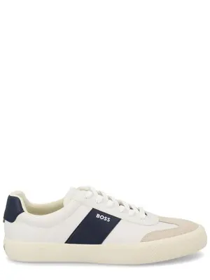 BOSS Sneaker With Logo - White