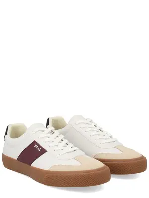 BOSS Logo Sneakers - White
