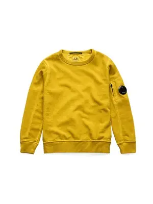C.P. COMPANY Jersey With Logo - Yellow