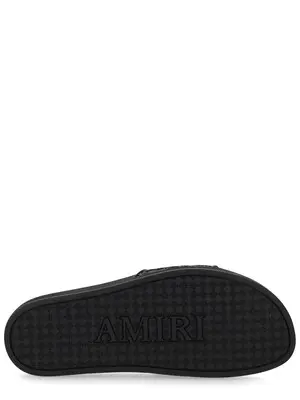 Amiri Slipper With Logo
