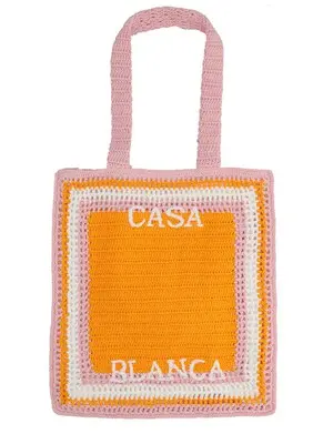 Casablanca Logo Tote Bag - Multicolour