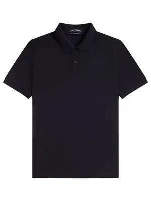 Fred Perry Polo With Logo - Blue