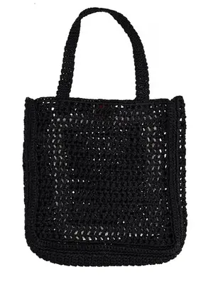 Casablanca Logo Tote Bag - Black