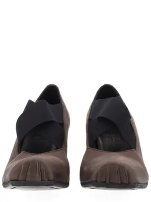 UMA WANG Leather Ballerinas - Brown