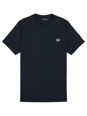 Fred Perry T-shirt With Logo - Blue