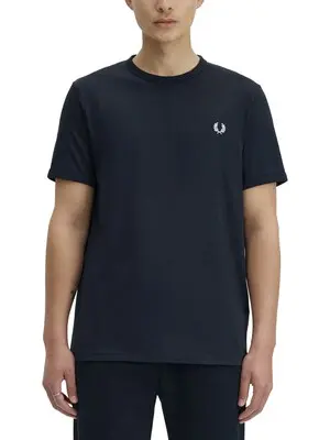 Fred Perry T-shirt With Logo - Blue