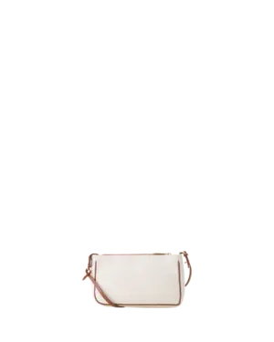 LANVIN Compagnon Small Zipped Shoulder Bag - Brown