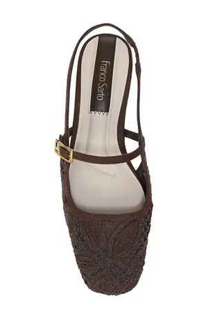 Franco Sarto Destin Slingback Flat - Umber Brown