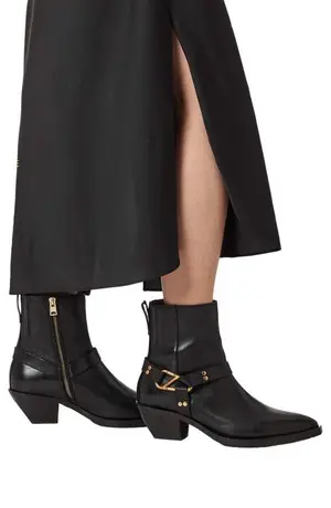 ALLSAINTS Fox Moto Bootie