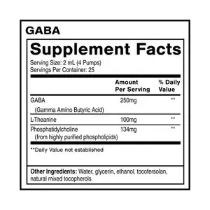 QUICKSILVER SCIENTIFIC Liposomal Gaba And L Theanine Supplement