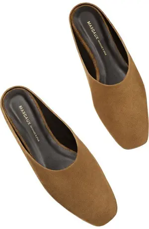 MARGAUX LONNBERG The Clara Mules - Cedar Suede