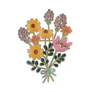 HALLMARK Flower Bouquet Pin