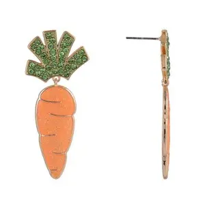 HALLMARK Carrot Drop Earrings