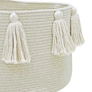 LORENA CANALS Basket New Tassels