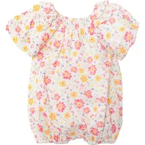 MABEL + HONEY Print Cotton Romper - Floral