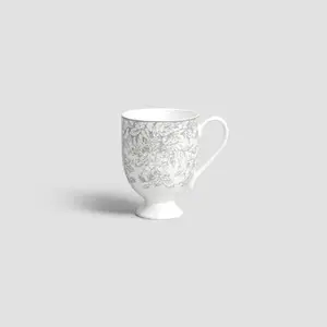 TOGAS Martinelli Natur Tea Cup - White