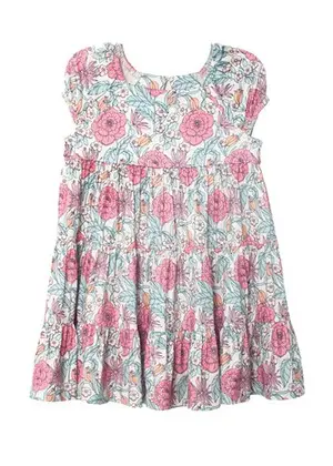 MABEL + HONEY April Cap Sleeve Dress - Pink