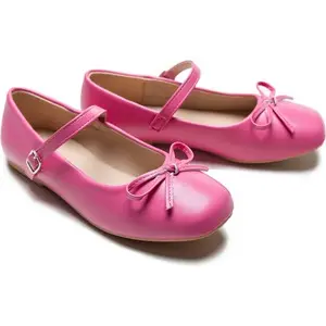 TULLEEN Julietta Bow Flats - Pink