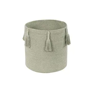 LORENA CANALS Basket Woody - Dk Olive/ Lt Olive