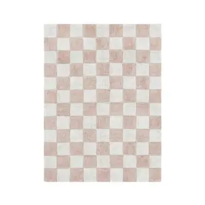LORENA CANALS Washable Rug Kitchen - Natural/ Rose